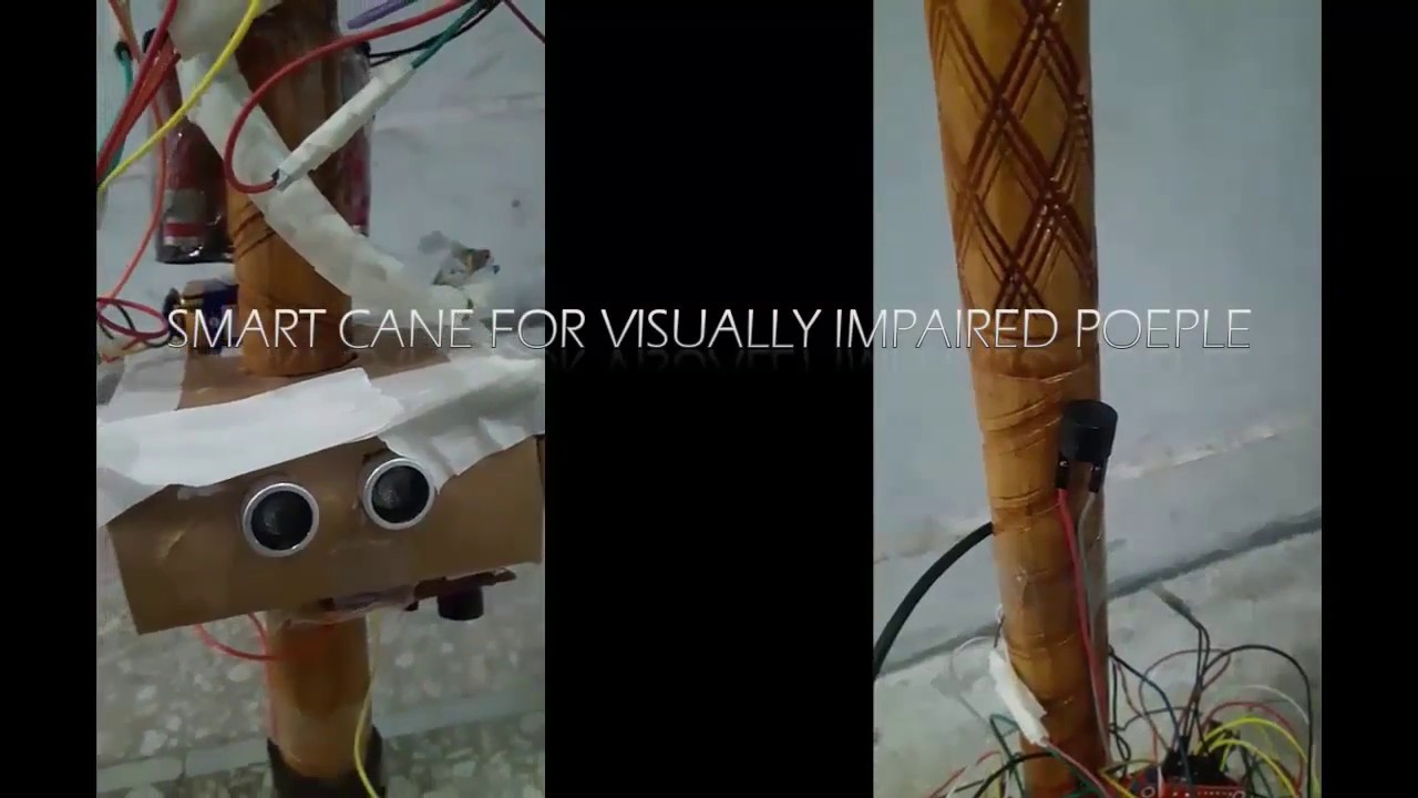 Smart Cane: For Visually Impaired People - YouTube