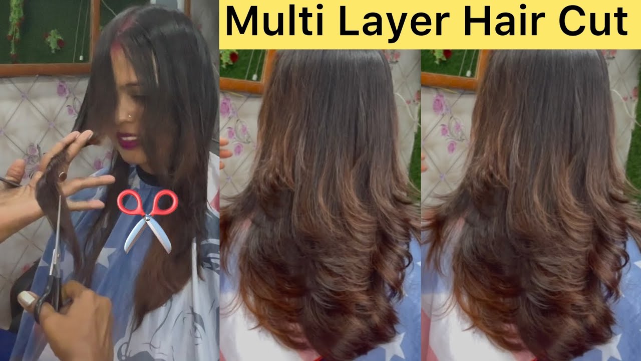 Advance Multi Layer Haircut/ Butterfly🦋Haircut/ 3 Step Haircut/Haircut ...