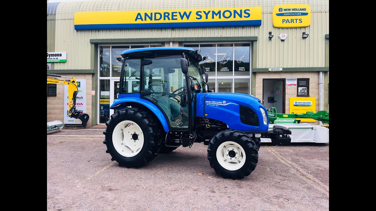Andrew Symons Limited New Holland Boomer 55 Compact Tractor Walkaround ...