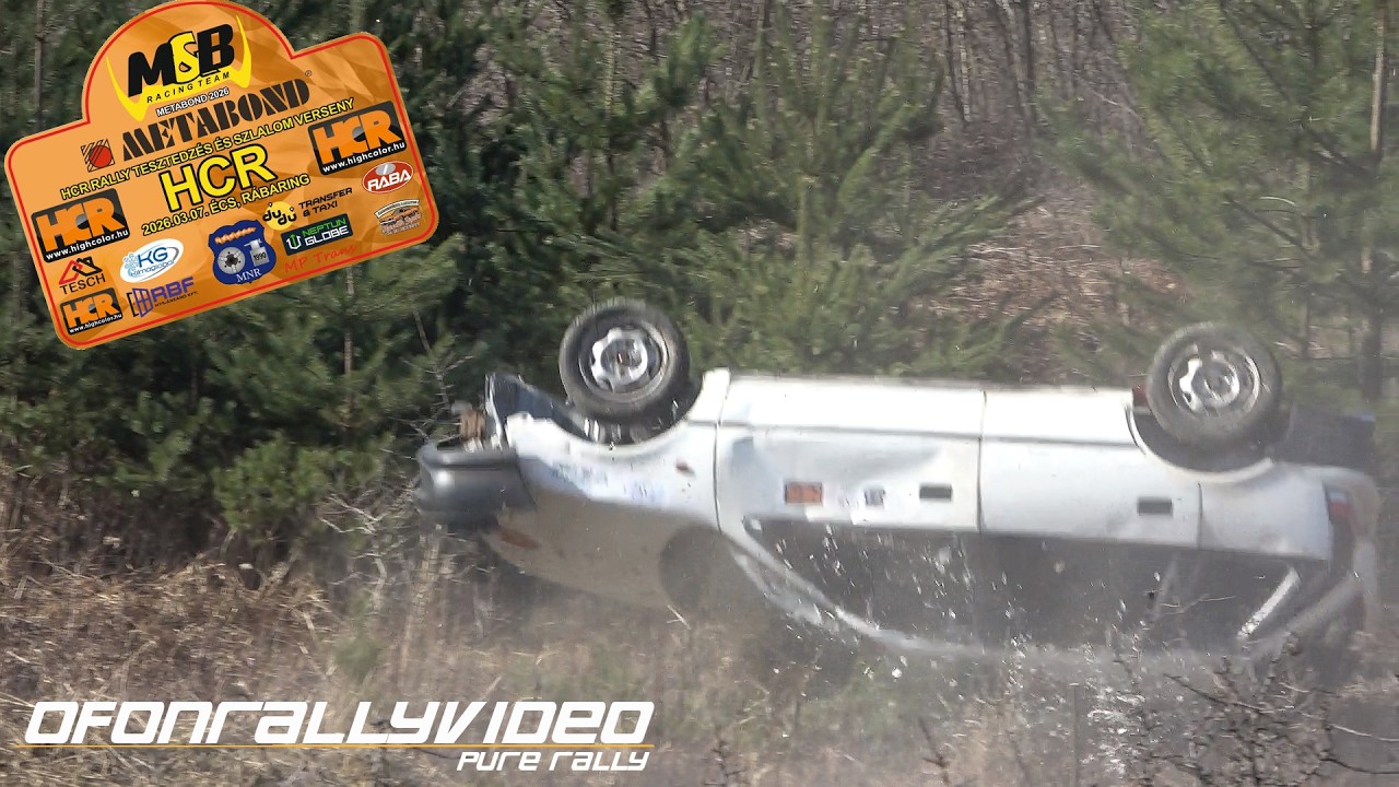 HCR Rally Tesztedzés 2026 Crash & Action - Ofonrallyvideo - YouTube