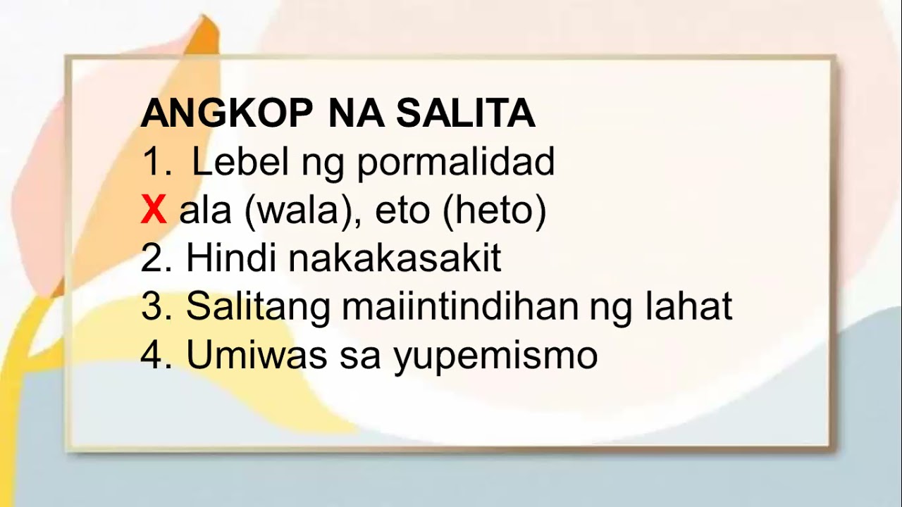 ARALIN 104 MAPANURING PAGSULAT - YouTube