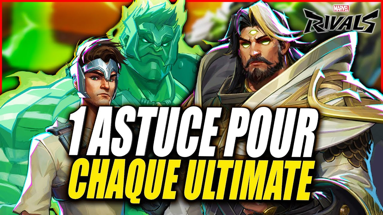 1 ASTUCE POUR CHAQUE ULTIME TANK DU GAME VANGUARD - MARVEL RIVALS ...