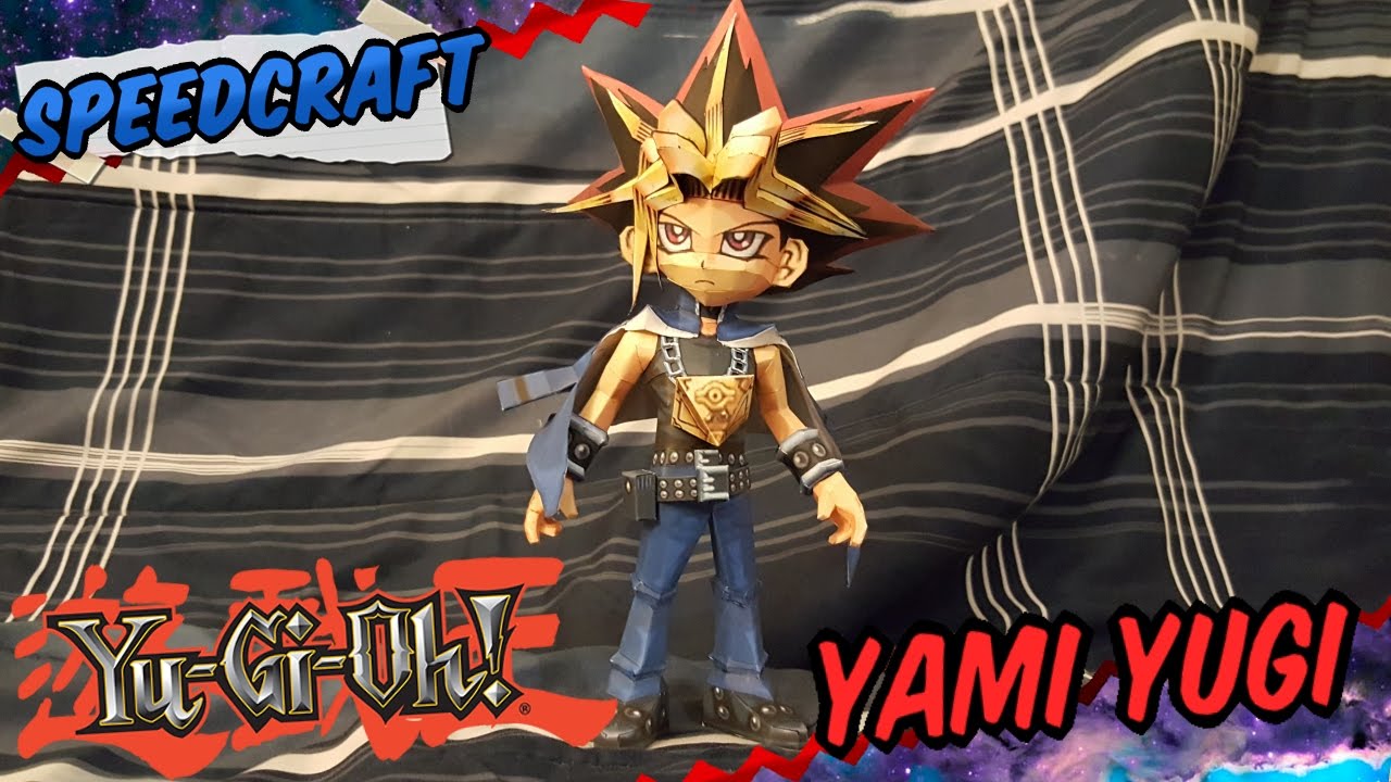 Yu-Gi-Oh! Papercraft ~ Yami Yugi ~ - YouTube