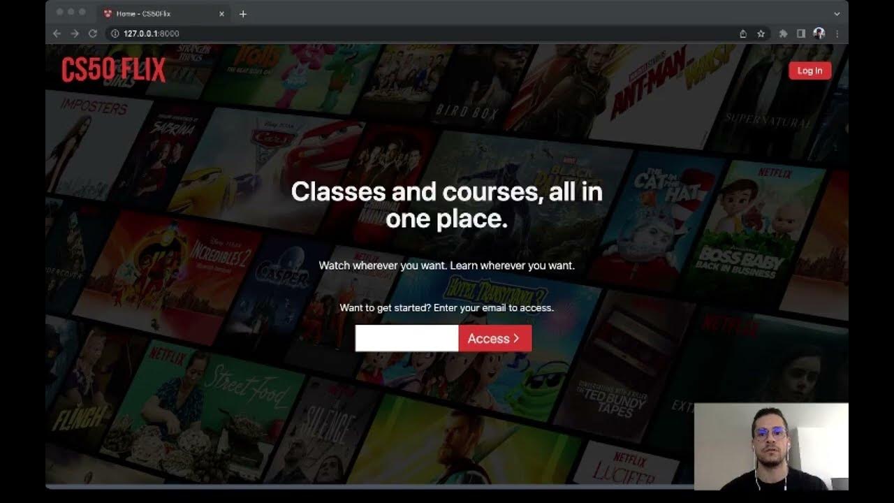 CS50Flix (Final project to CS50 - 2022) - YouTube