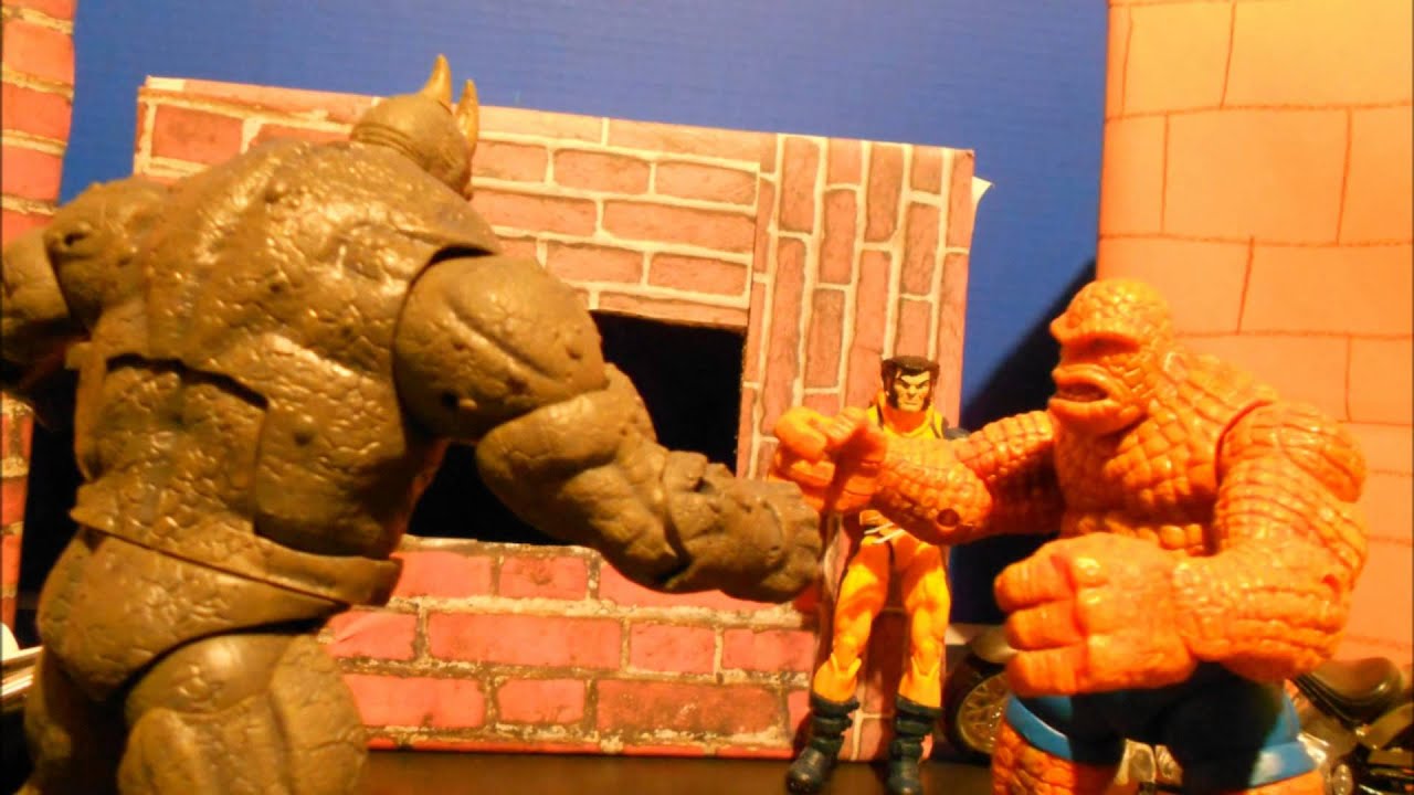 Rhino vs The Thing - YouTube