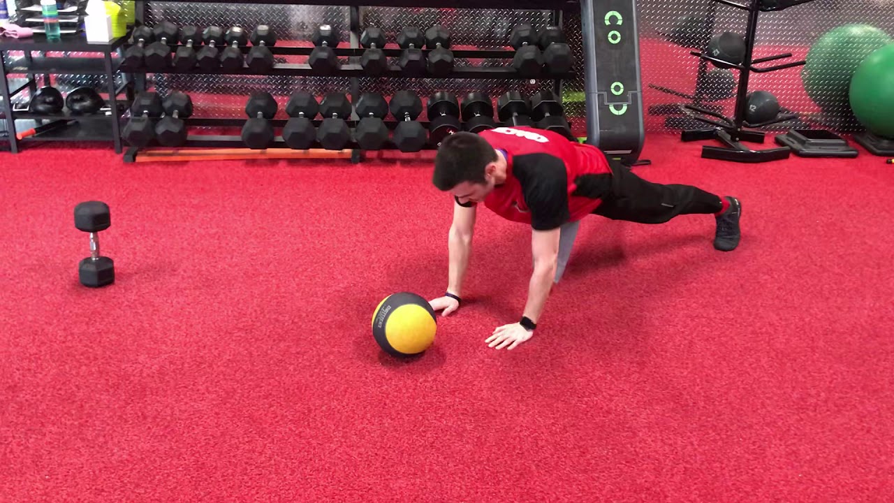 Plank Taps - YouTube