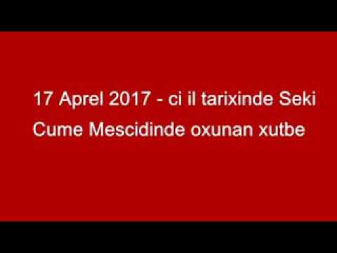 Azerice güzel bir hutbe