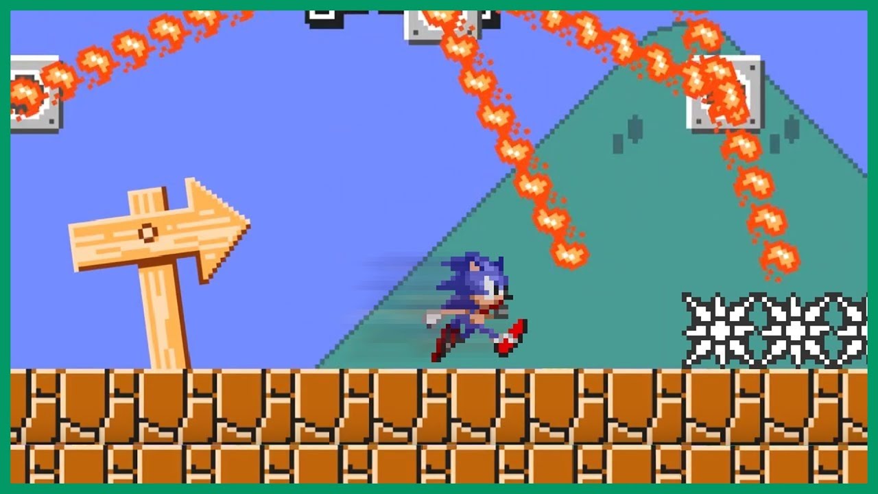 If Sonic Was in Super Mario Maker 2! - YouTube