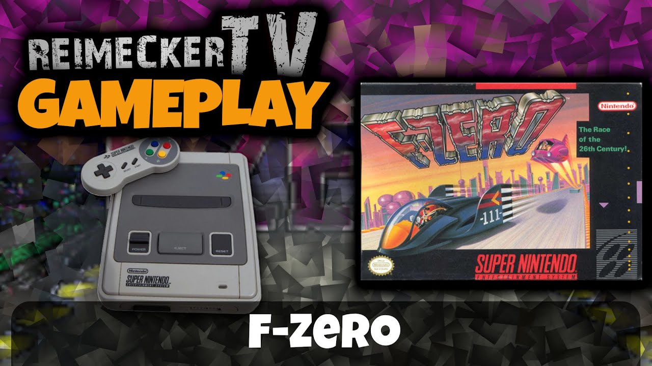 RTV - Gameplay : F-zero (SNES) - YouTube