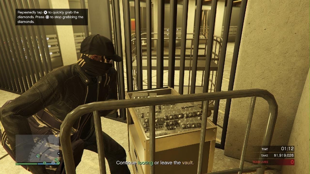 Grand Theft Auto V - Diamond Casino Heist! Target = Diamonds - YouTube