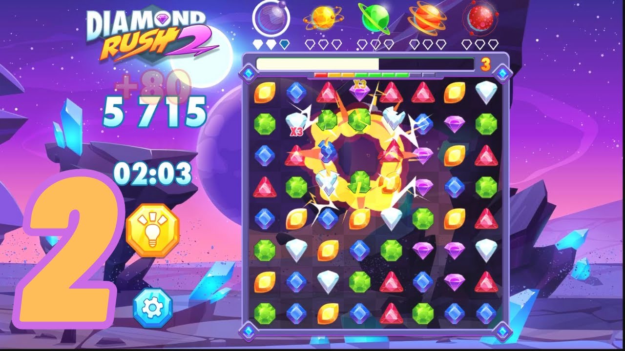 Diamond Rush 2 - GamePlay - #2 - YouTube