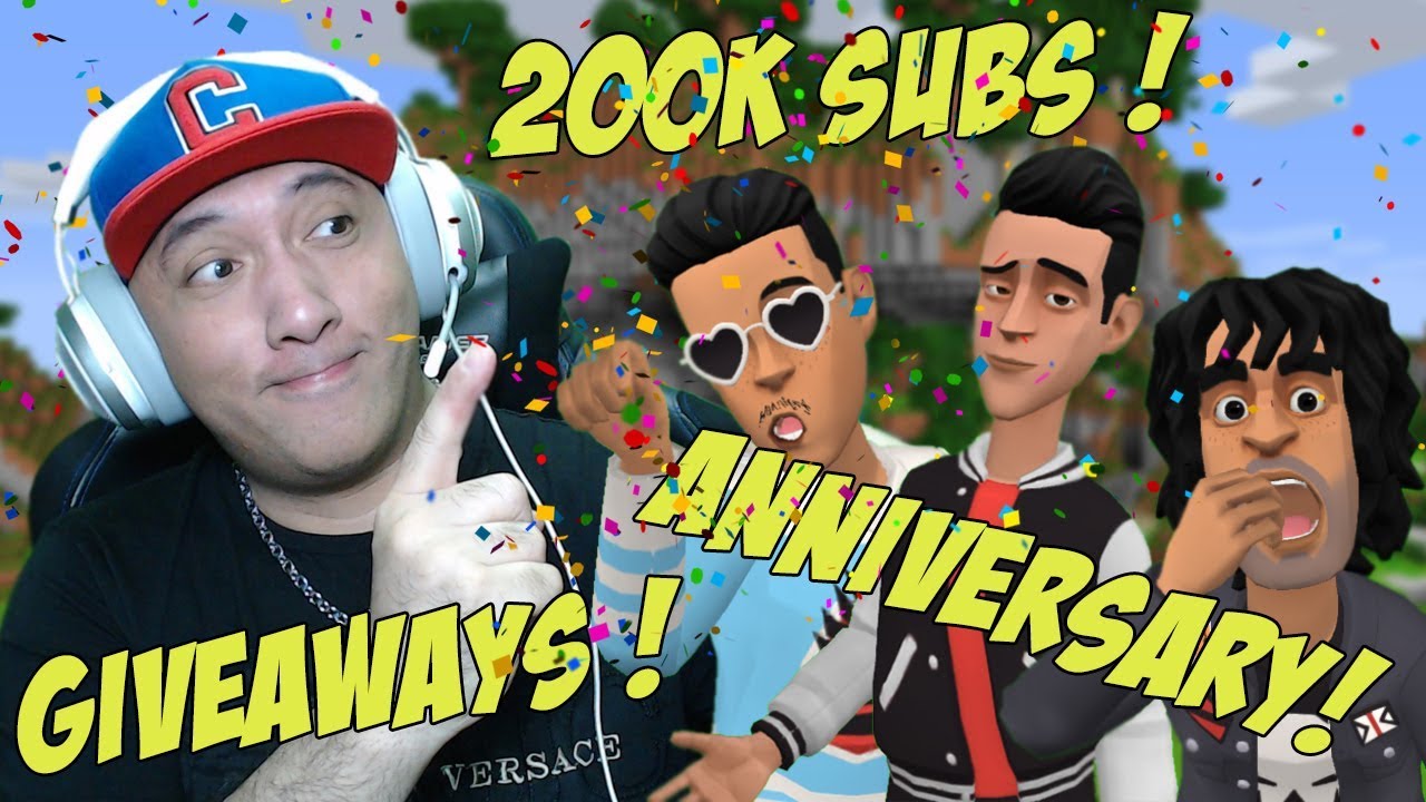 ANNIVERSARY / 200K SUBS GIVEAWAY - YouTube