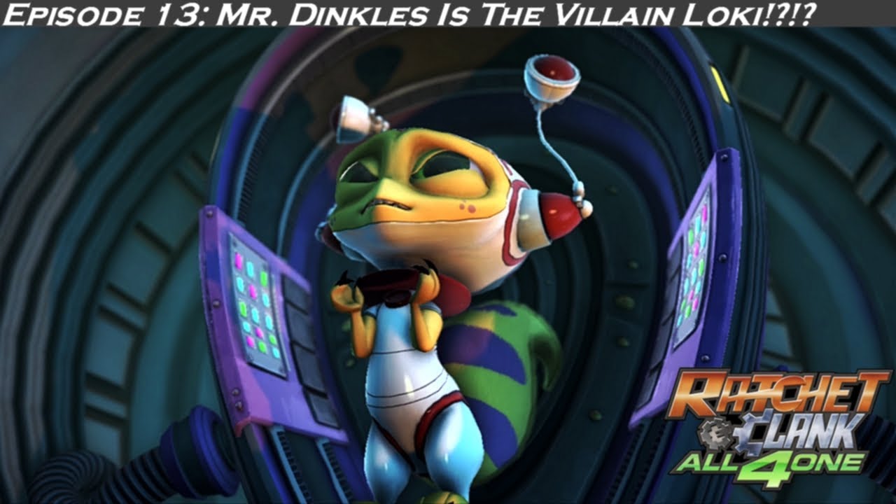Let's Play Ratchet & Clank All 4 One (PS3) Episode 13: Mr. Dinkles Is The Villain Loki!?!? - YouTube