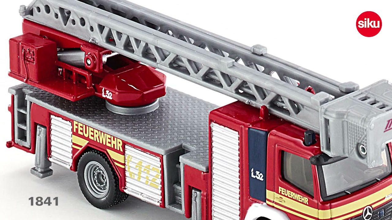 Siku Super 1841 Fire Engine Die Cast Scale1:87 - YouTube