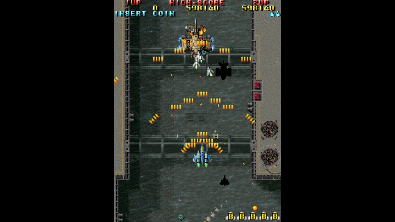 Raiden DX (Arcade) - Expert Course w/ Stage 9 - YouTube