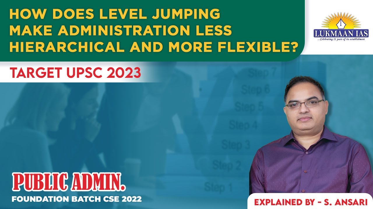 How does level jumping make administration less hierarchical and more ...