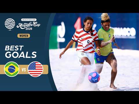 Brazil vs United States - Women's Acapulco Beach Soccer Cup 2026