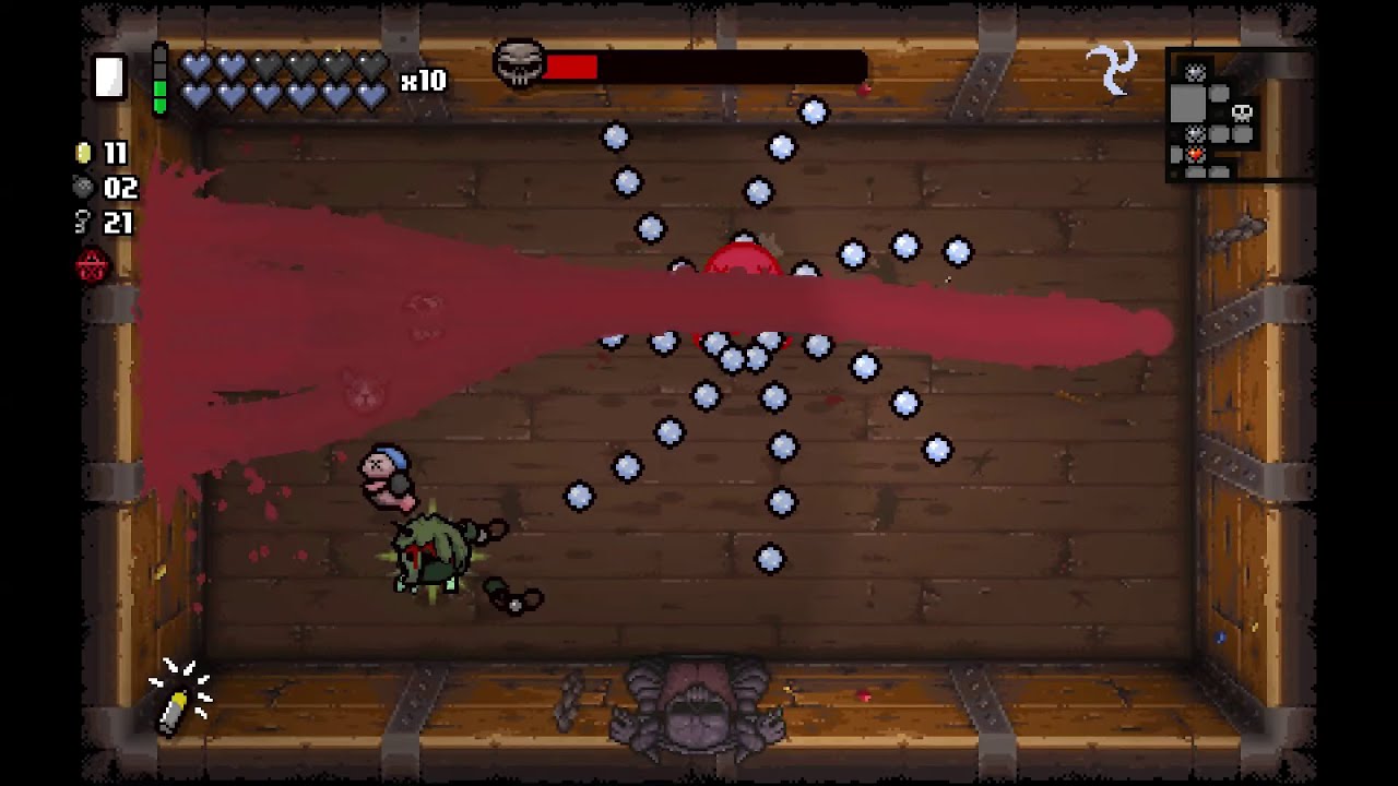 The Binding of Isaac: Rebirth - Lazarus run, all bosses (Hard) - YouTube
