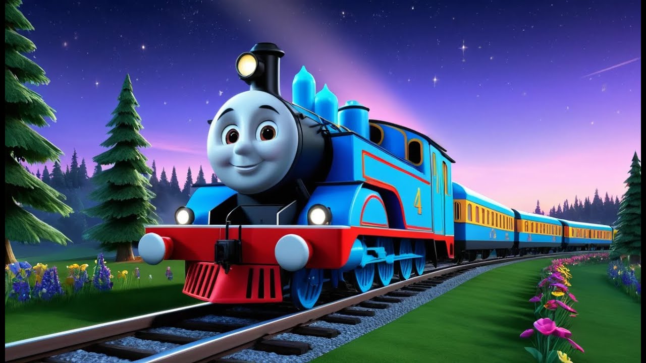 The Train on the Track Goes Choo Choo | Fun Train Song for Kids | Sing ...