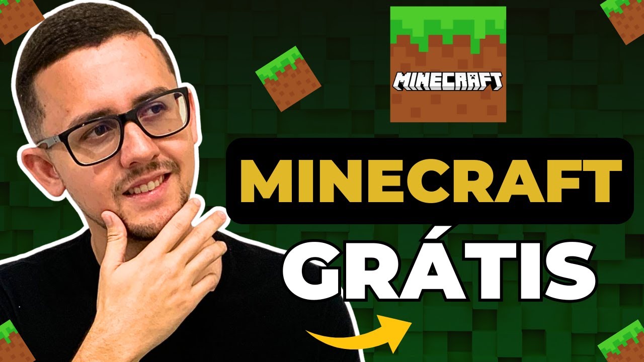 COMO INSTALAR O MINECRAFT OFICIAL E DE GRAÇA NO PC OU CELULAR EM 2024/ ...