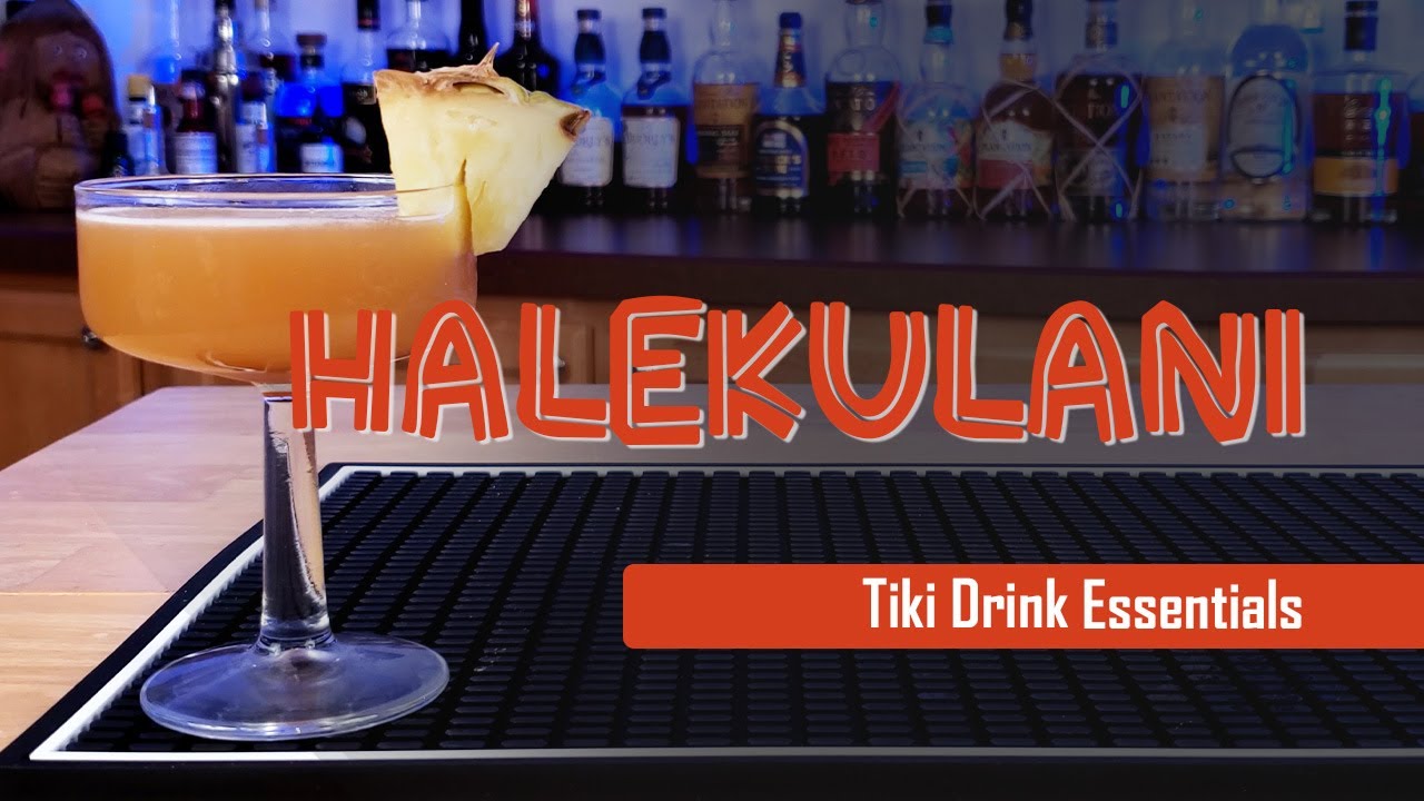Halekulani Cocktail | Tiki Drink Essentials - YouTube