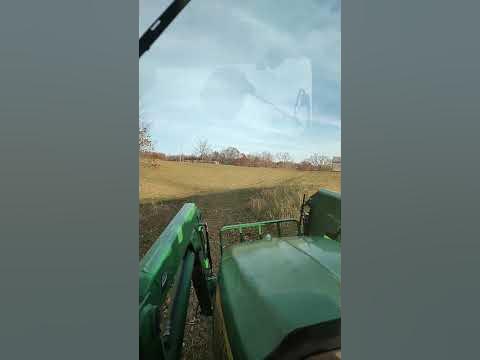 Mowing with a 6430 - YouTube