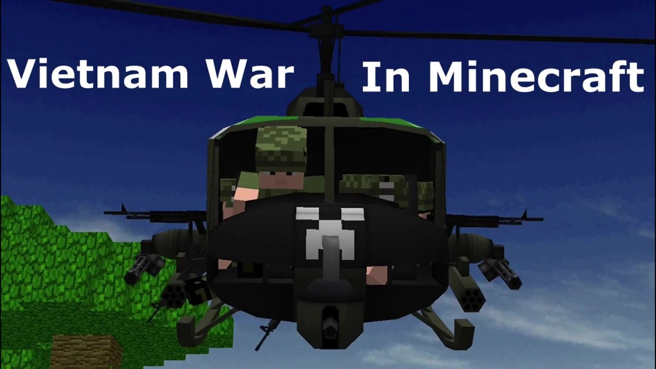 Vietnam War Battle In Minecraft - YouTube