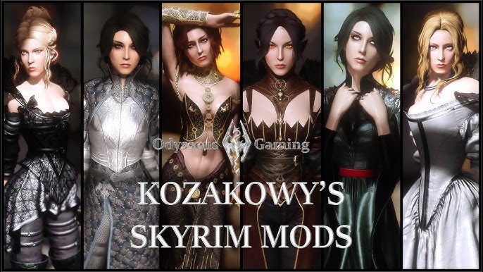 Skyrim Female Armor and Outfit Mods by Kozakowy