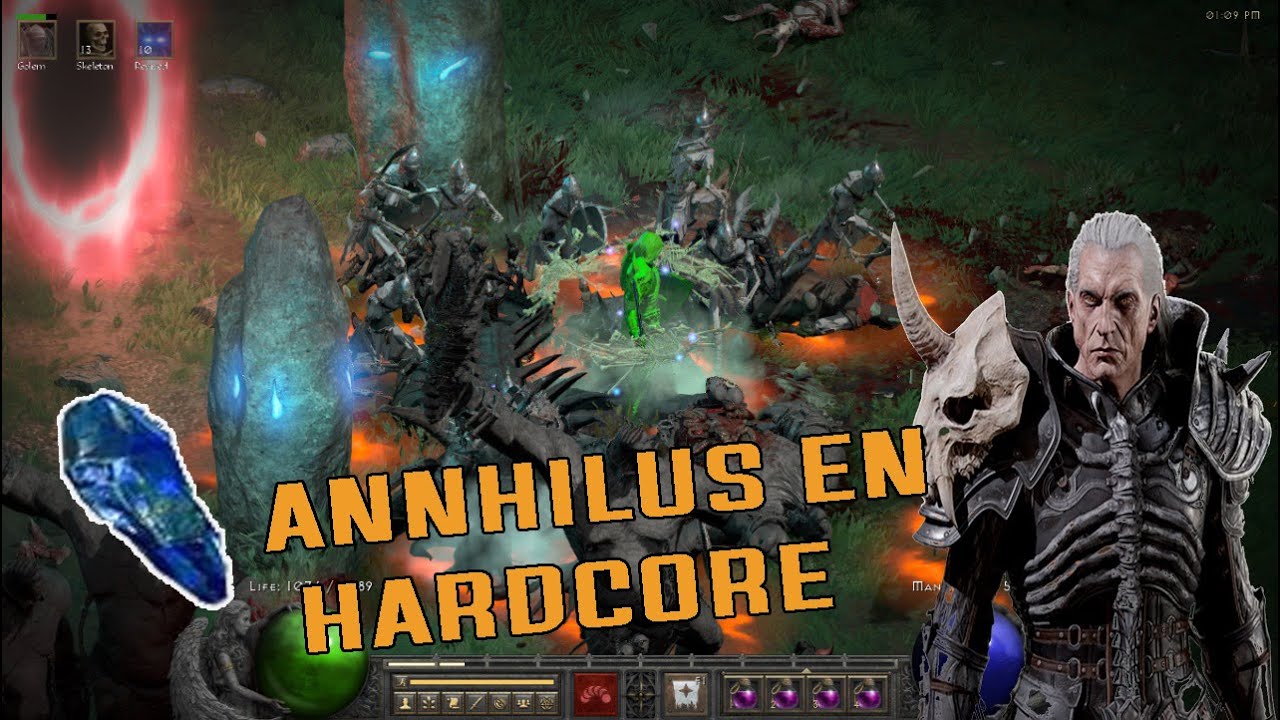 DIABLO 2 RESURRECTED 🔴Como conseguir un ANNHILUS en Hardcore / Diablo ...