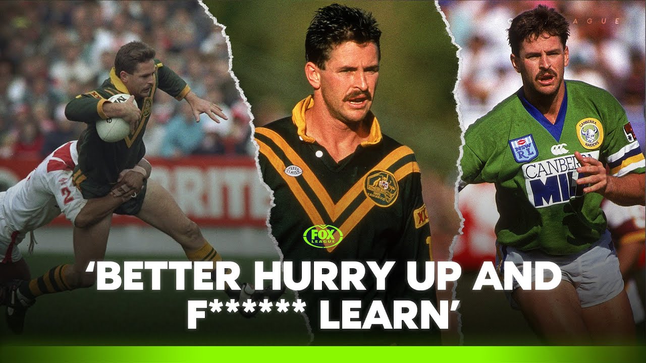 Belcher's road to rep footy and the UNDERRATED try from the '90 Ashes ...
