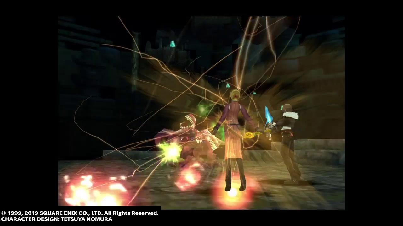 Quistis Blue Magic "Electrocute" from FINAL FANTASY VIII Remastered ...