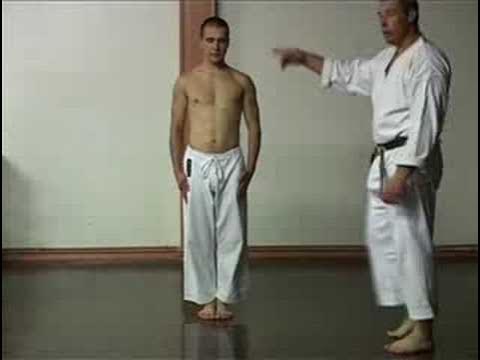 GOJU RYU KARATE - THE SANCHIN KATA - YouTube
