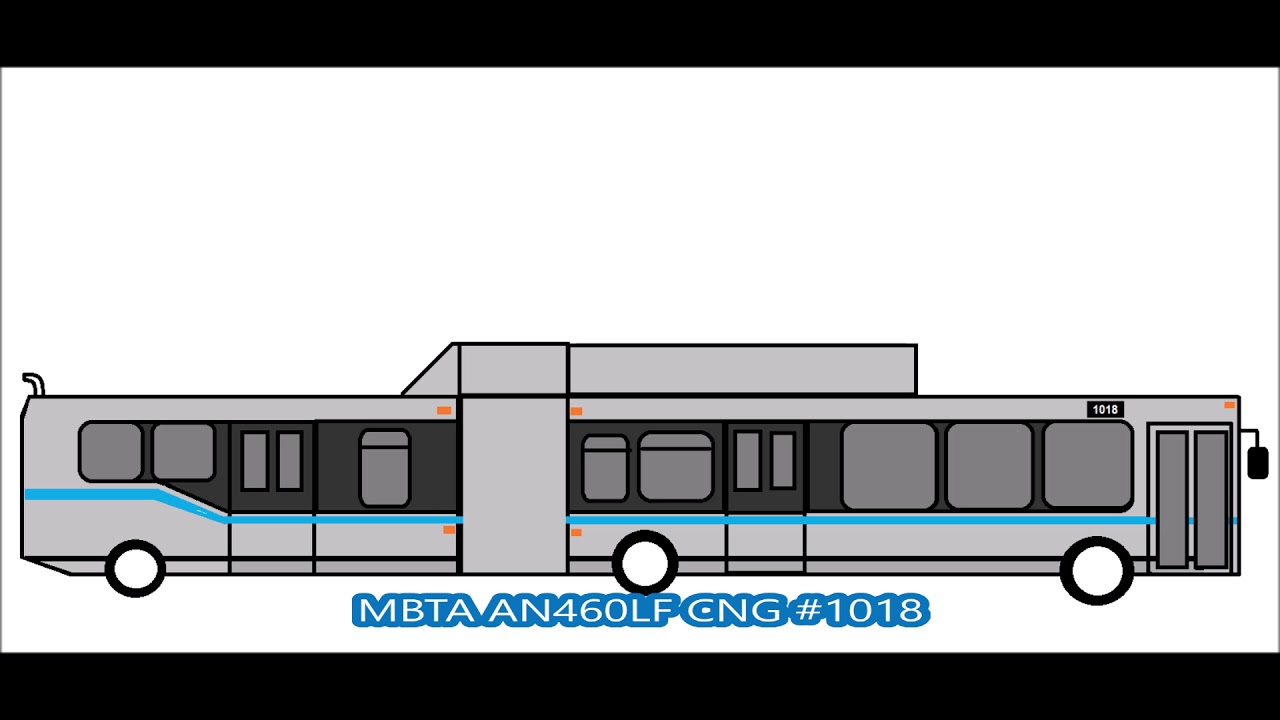 MBTA AN460LF CNG #1018 - YouTube