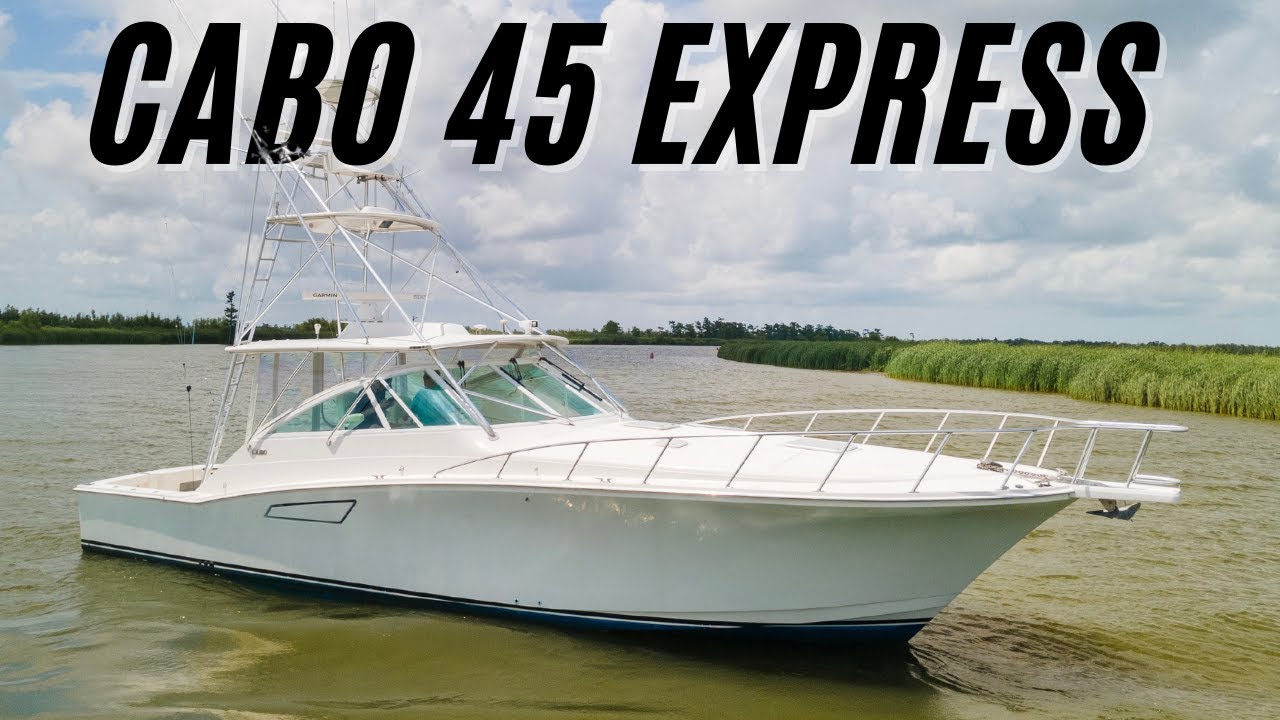 2004 Cabo 45 Express Main Video - YouTube
