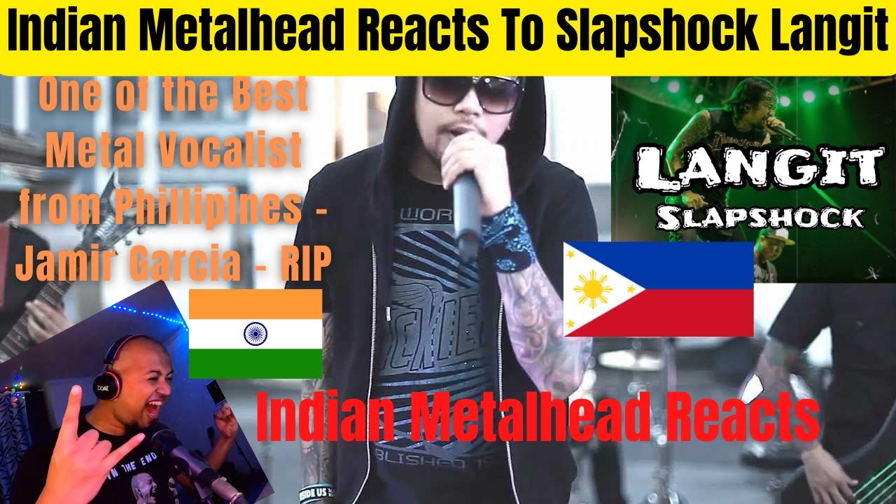 LANGIT - SLAPSHOCK | Indian Metalhead Reaction | New Age Metal Band ...
