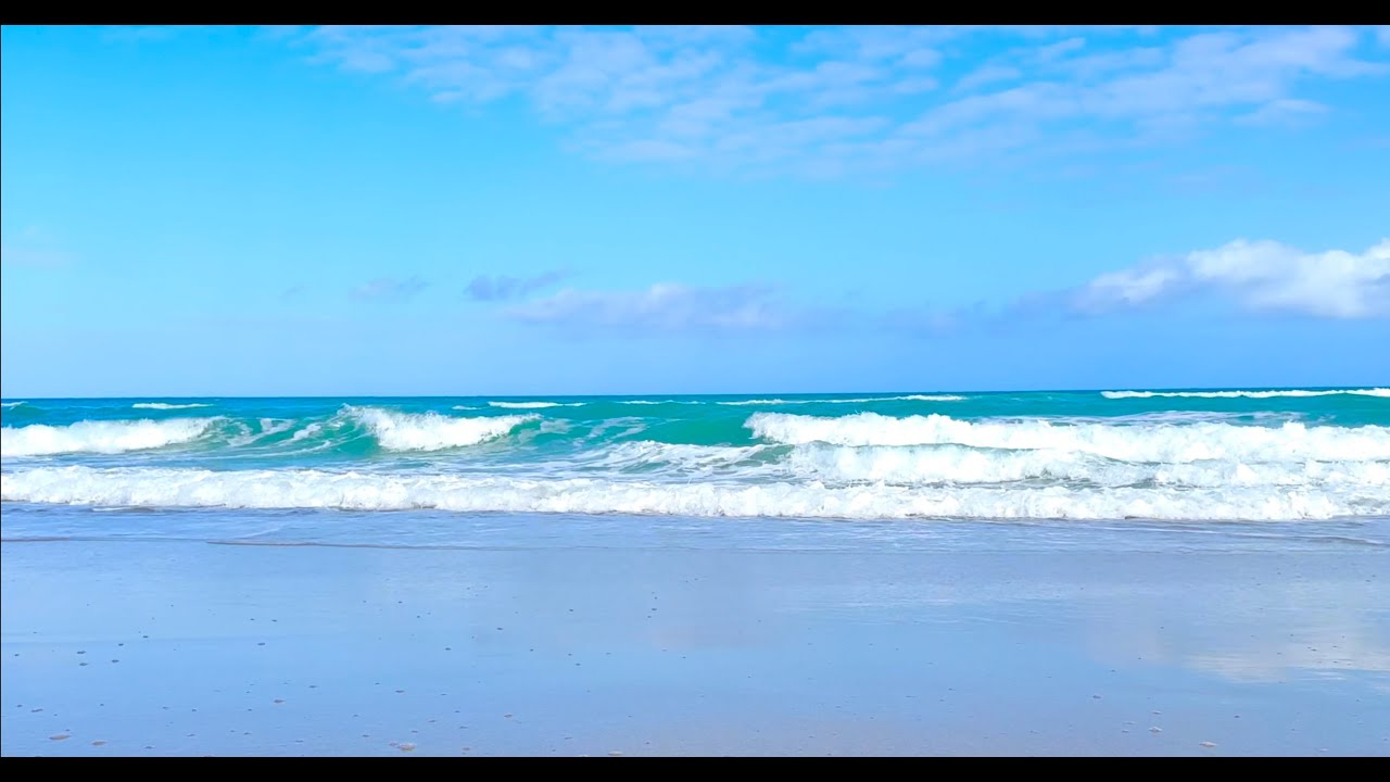 4K Powerful Ocean Waves & Soothing Beach Sounds: Ultimate Relaxation I ...