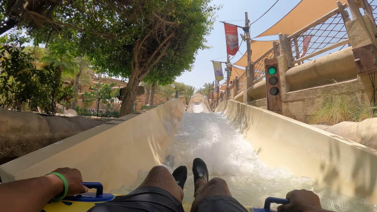 Wild Wadi Dubai's Juha's Journey Water Slide 🇦🇪 - YouTube