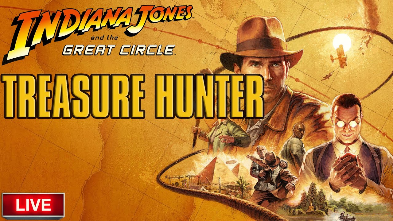 Indiana Jones and The Great Circle - The Great Treasure Hunter - YouTube