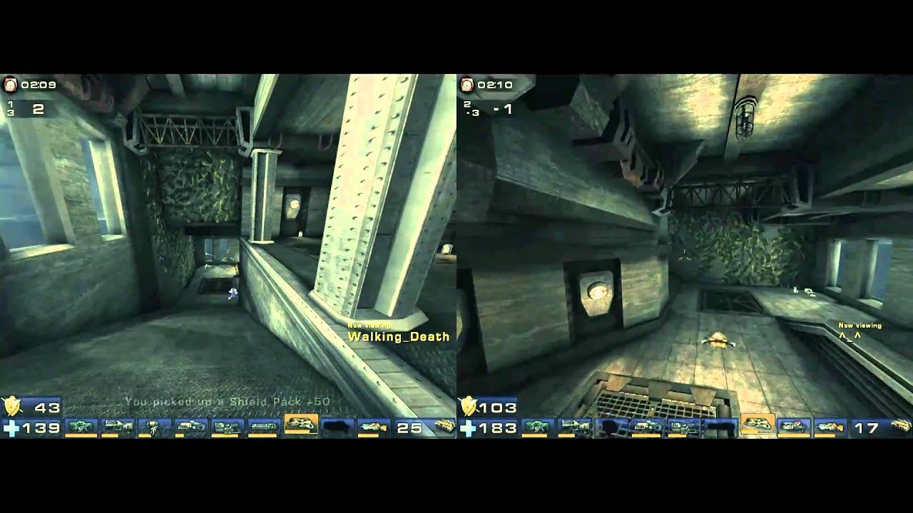 UT2004 - Split Screen Gameplay (BD UTC Final - 2008) - YouTube
