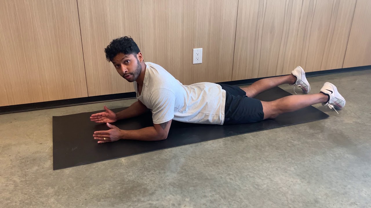 Passive Cobra Stretch - YouTube