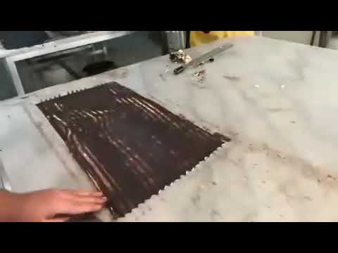Pasta Süsleme & Dekor Çikolata yelpaze yapımı