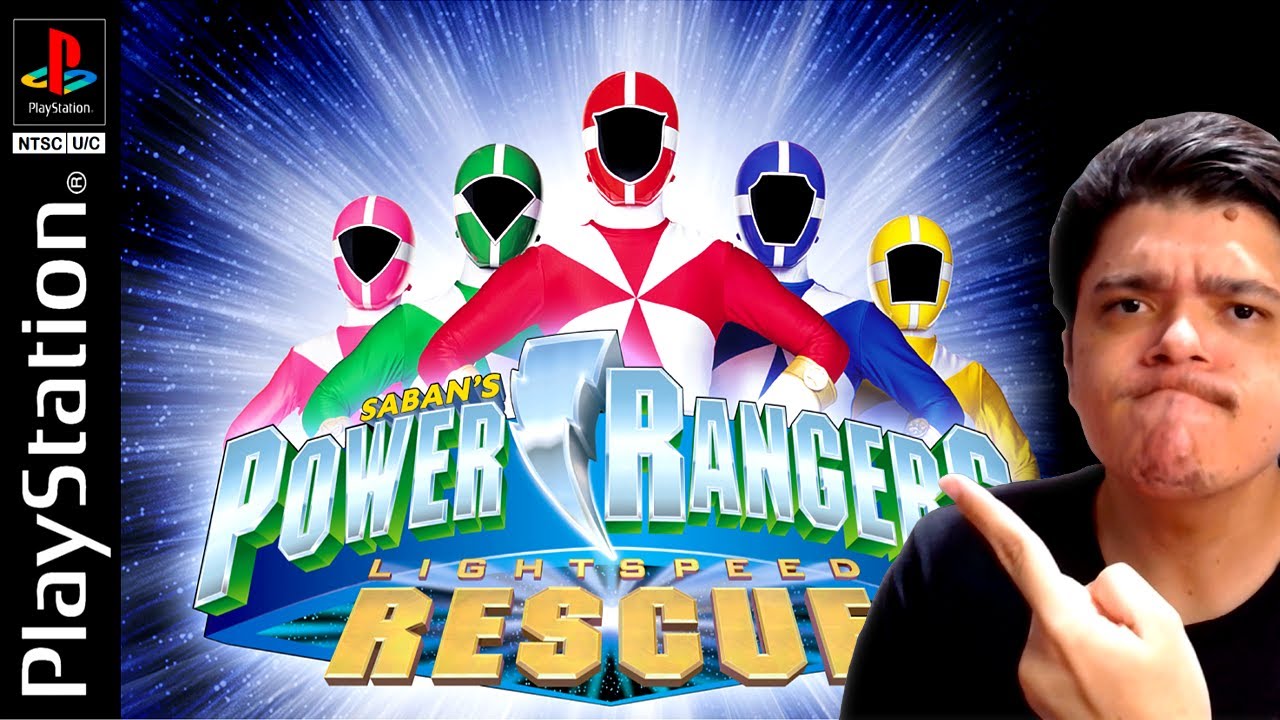 POWER RANGER LIGHTSPEED RESCUE ATÉ ZERAR | PLAYSTATION - YouTube