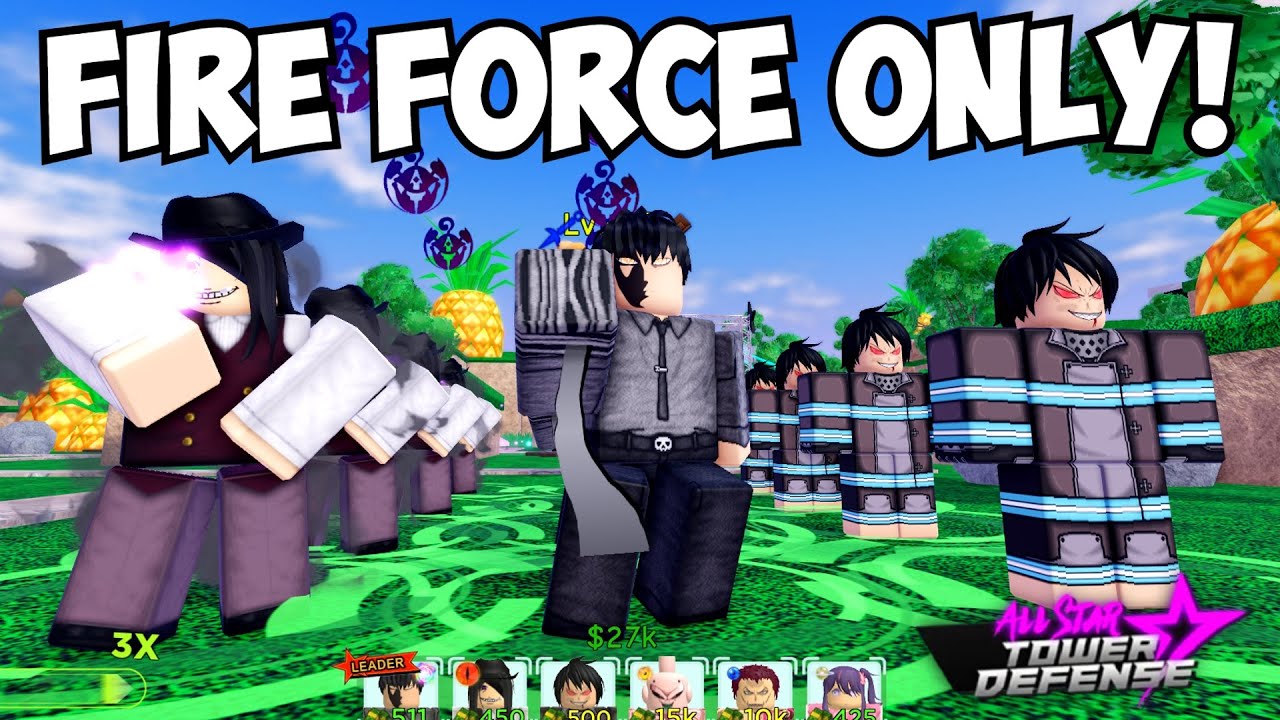 The New Best Fire Force Units Vs. Infinite Mode SOLO (SUPER OP) | ASTD ...