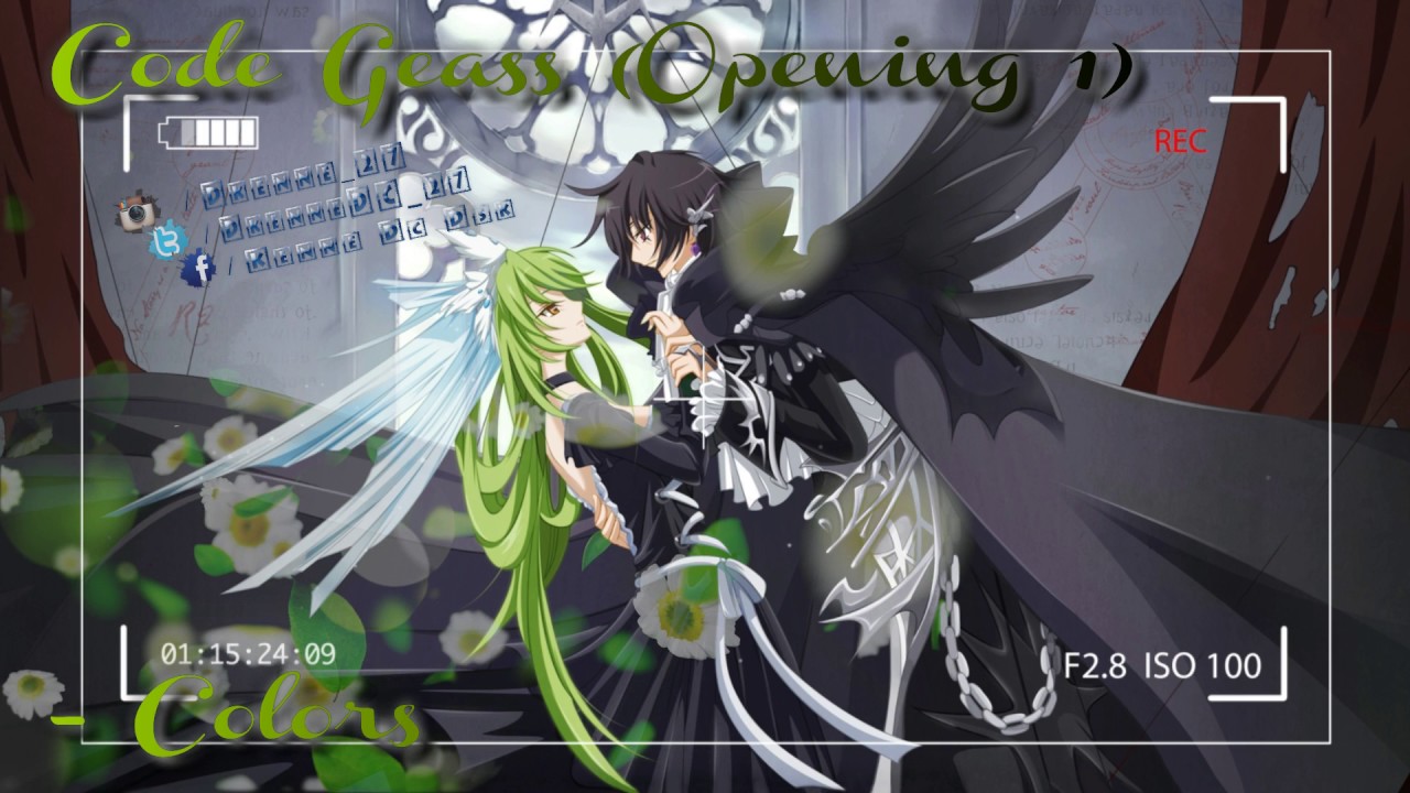 Música Anime / Code Geass (Opening 1) - Colors - YouTube
