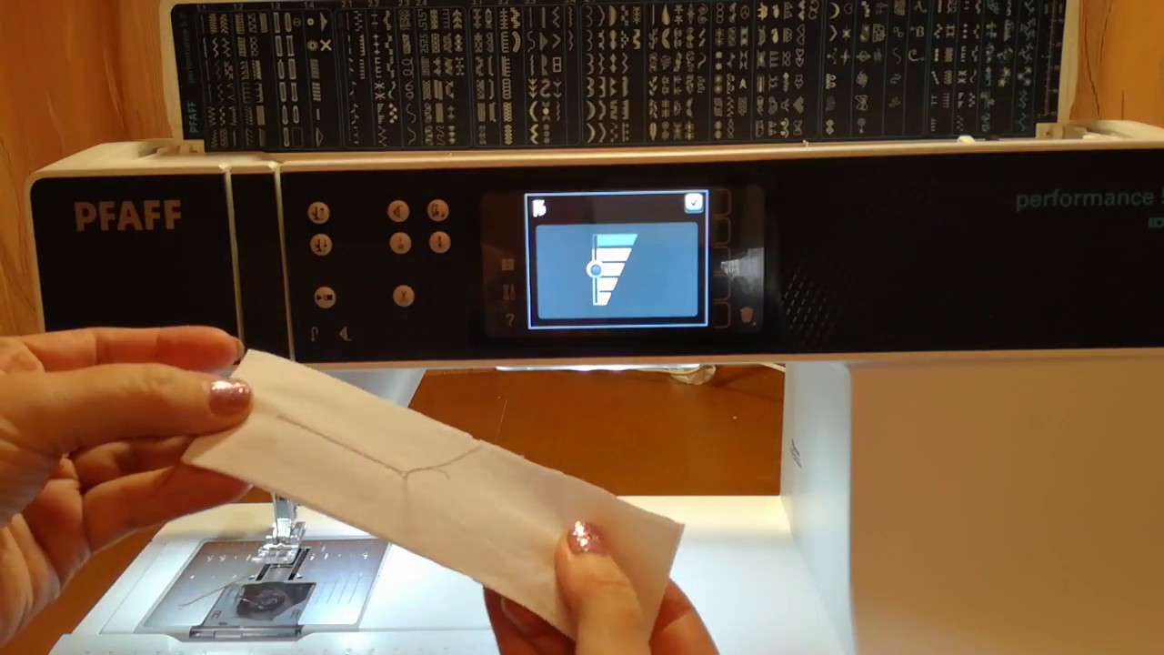 Pfaff Performance 5,2 швейная машина. Обзор. - YouTube