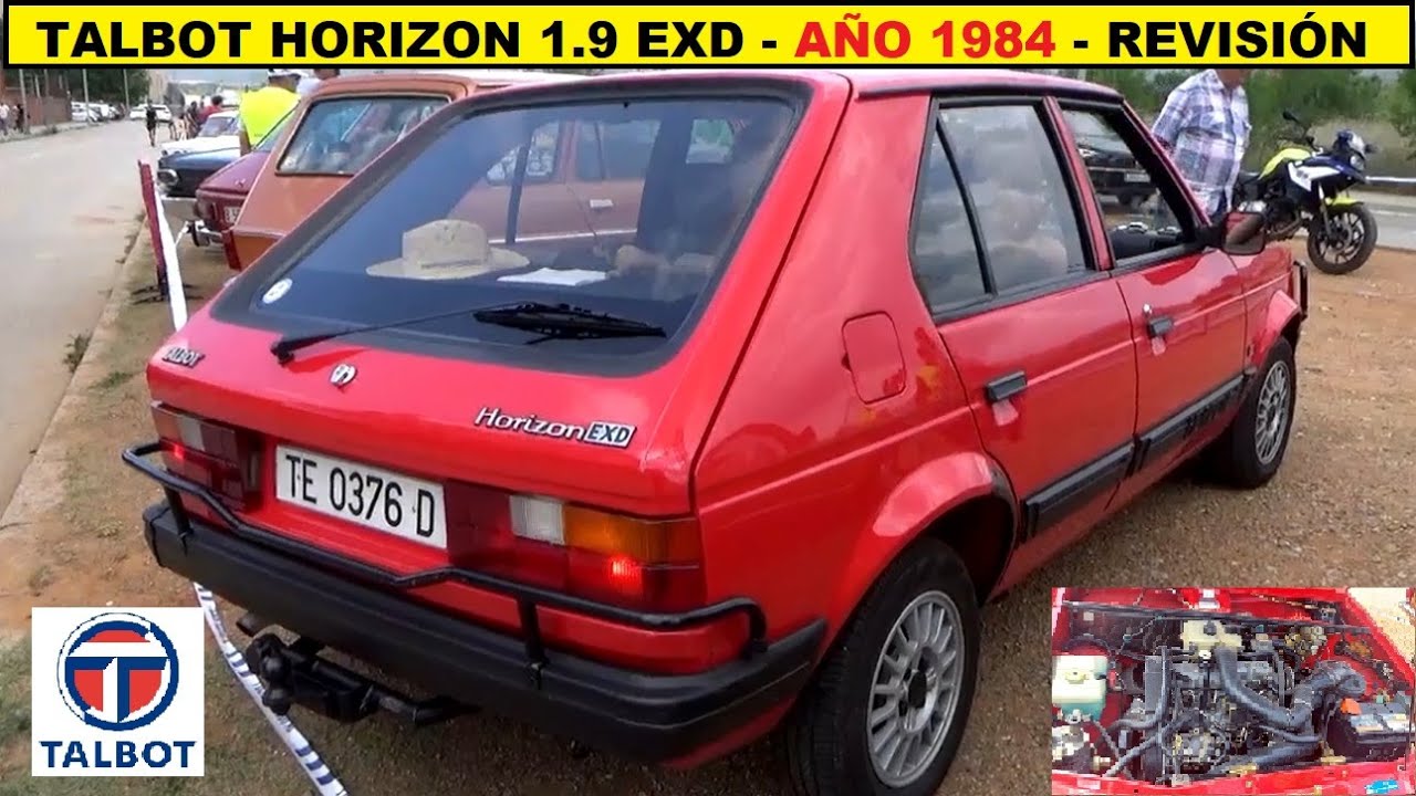 Talbot Horizon 1.9 EXD 1984. Historia y restauración completa. # ...