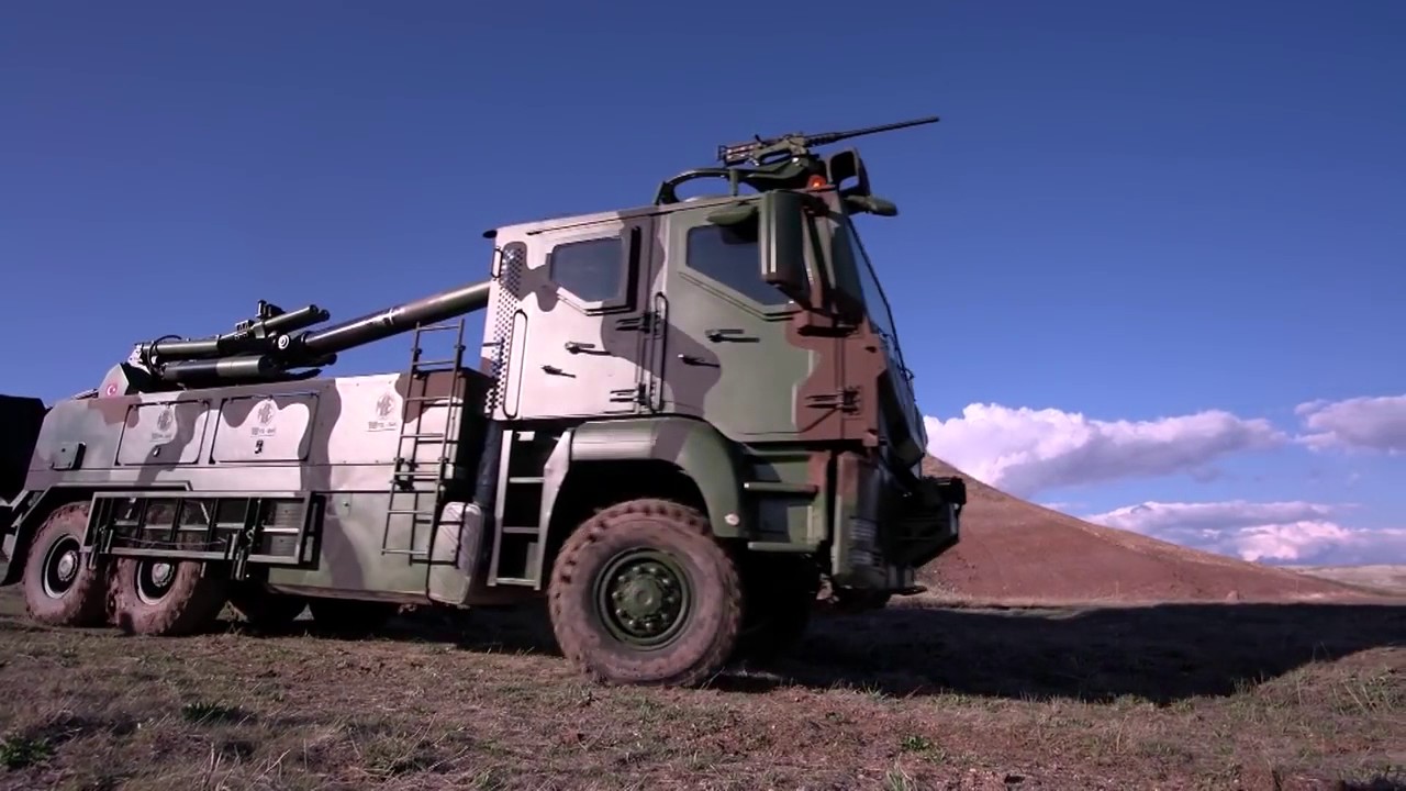New Turkish Howitzer YAVUZ - YouTube
