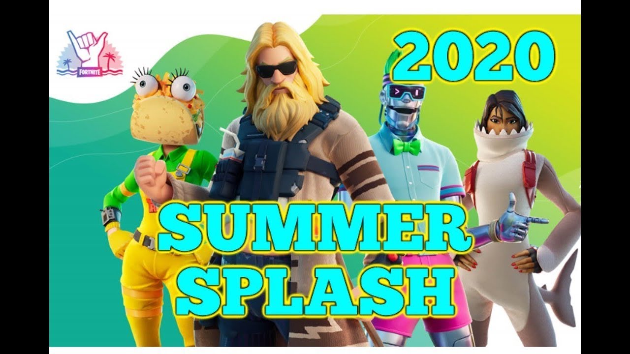 New Summer Splash 2020 Event! New week 3 Challenges (Fortnite Chapter 2 ...