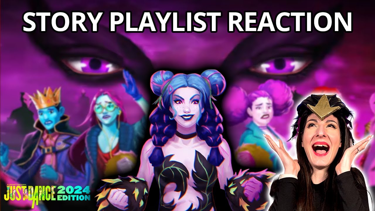 NIGHT SWAN'S REVENGE | Story Playlist Reaction | Just Dance 2024 ...
