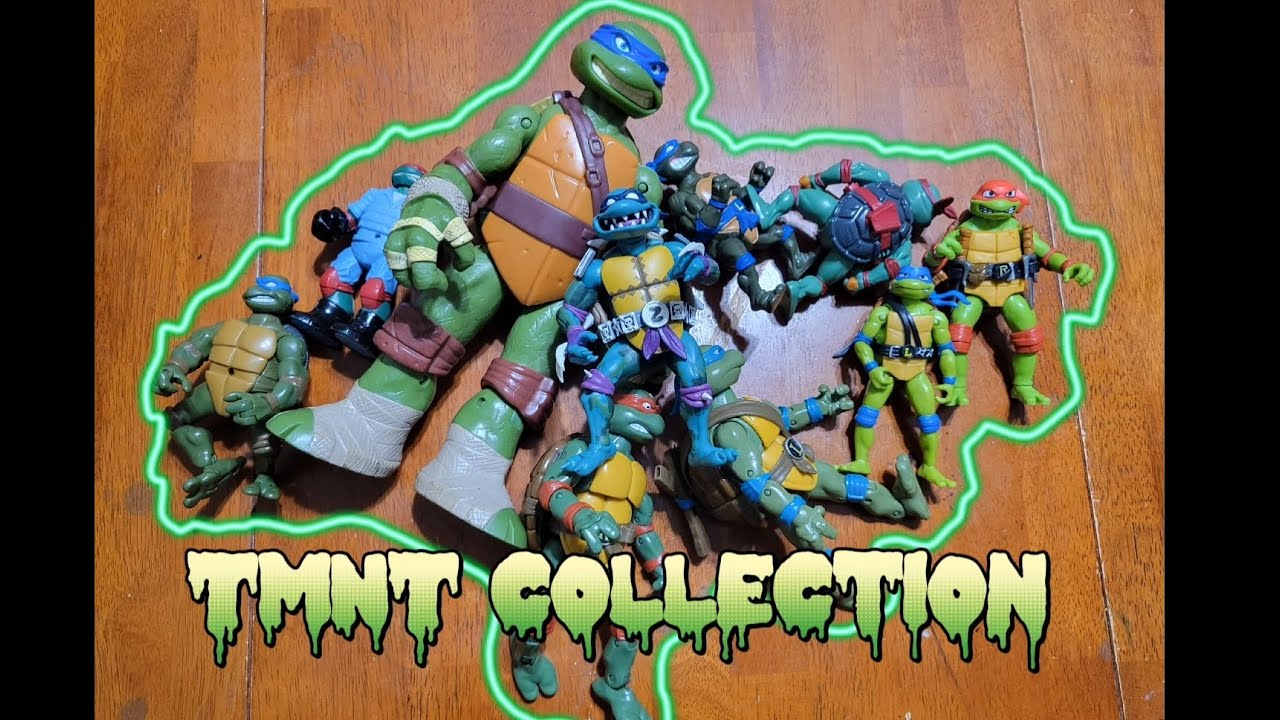 My teenage mutant ninja turtles collection - YouTube